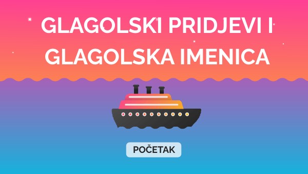 Gl. pridjevi i gl. imenica - 6.