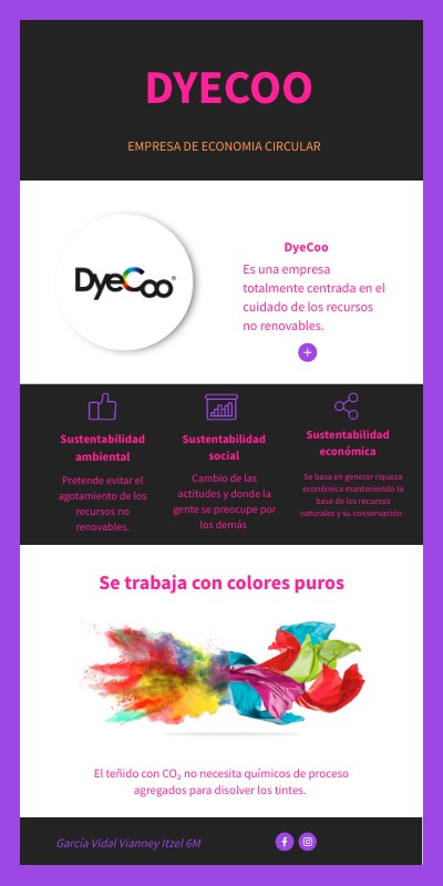 Economía Circular DyeCoo | Genially