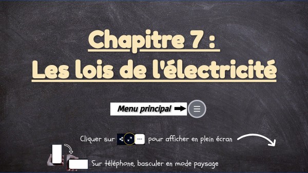22-23 3 PREP - Chap 7 : lois de lelectricite