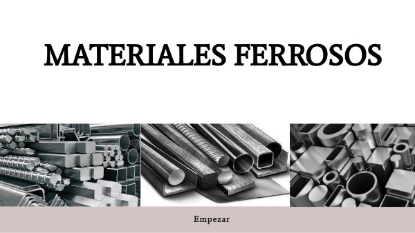 MATERIALES FERROSOS