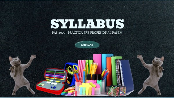 Syllabus Meme | Genially