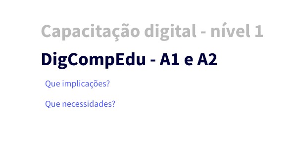 DigCompEdu, onde me situo? | Genially