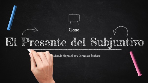 MF 22 - Subjuntivo - Presente