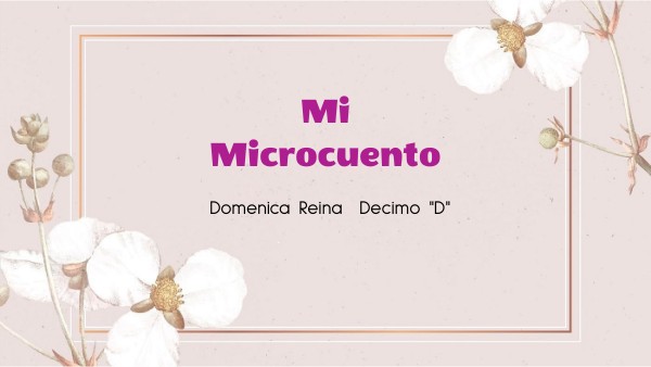 Microcuento