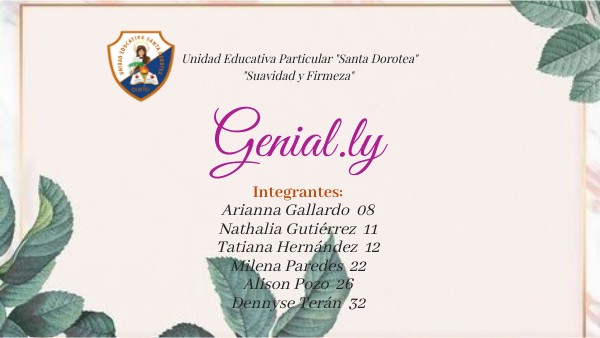 Presentación Genial.ly