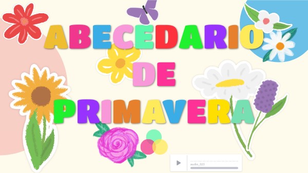 ABECEDARIO PRIMAVERA