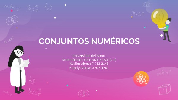Conjuntos numéricos | Genially