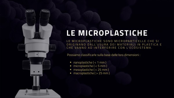 le microplastiche