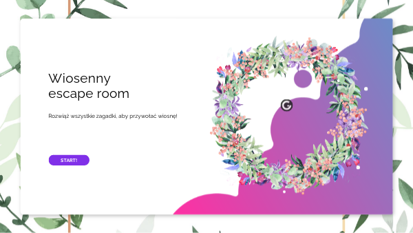 Wiosenny escape room | Genially