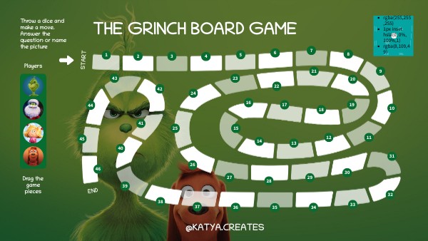 The Grinch Board Game (with Music) | Genially