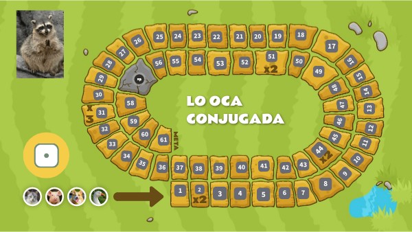 JUEGO DE LA OCA DE VERBOS | Genially