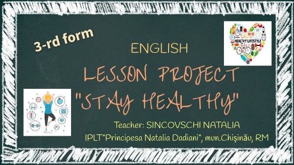 STAY HEALTHY LESSON PLANN 3RD FORM | Genially