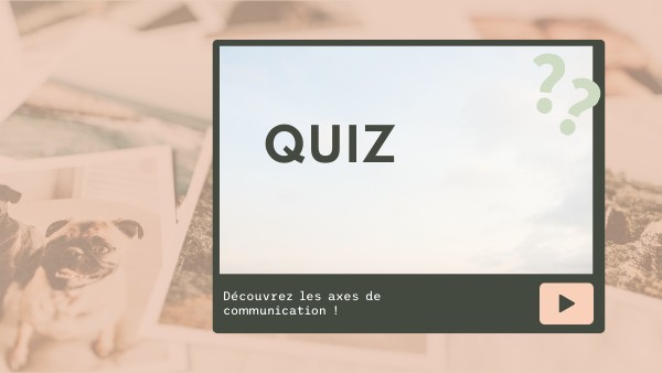 QUIZZ AXES DE COM | Genially