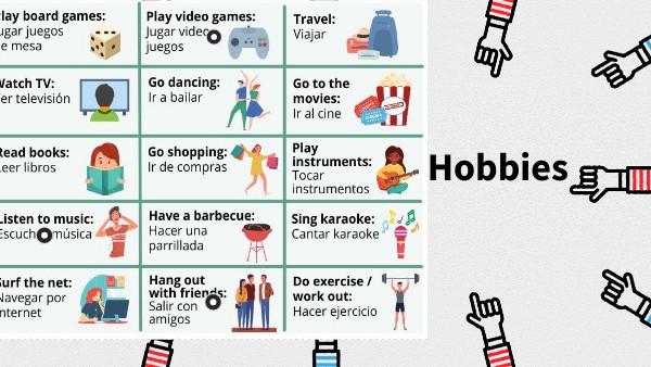 Hobbies, sports and food | Genially