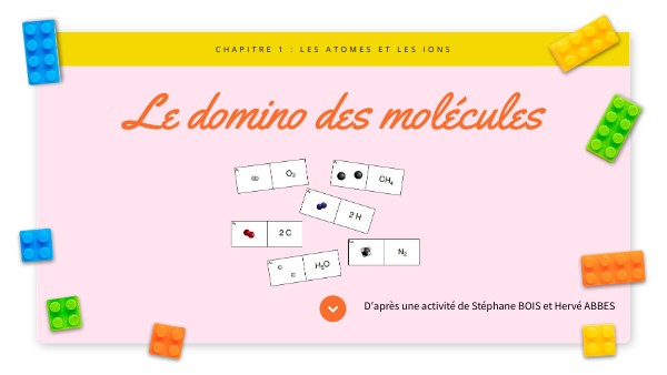 Domino des molécules
