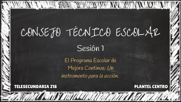 CTE sesion 1 | Genially