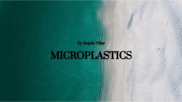 MICROPLASTICS PRESENTATION | Genially