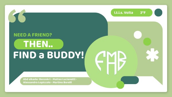 FIND a BUDDY (inglese) | Genially