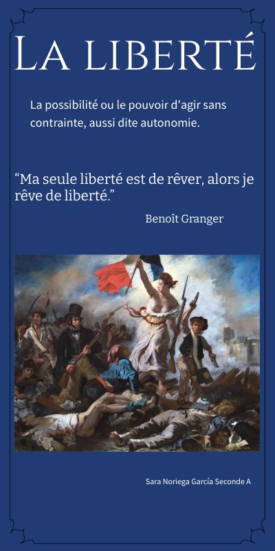 Liberté affiche | Genially