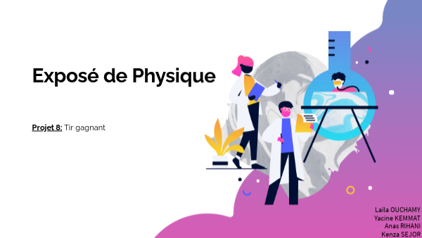exposé physique | Genially