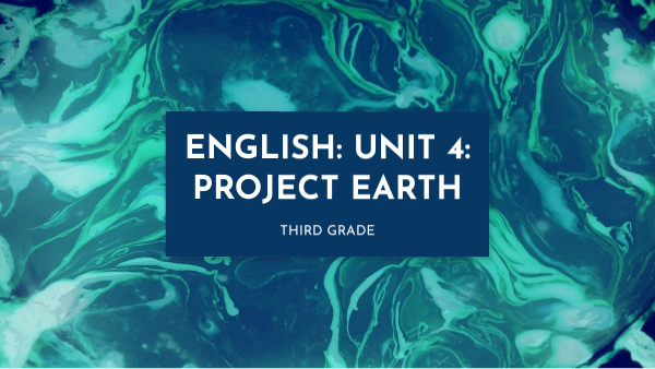 ENGLISH: UNIT 4: THIRD GRADE | Genially