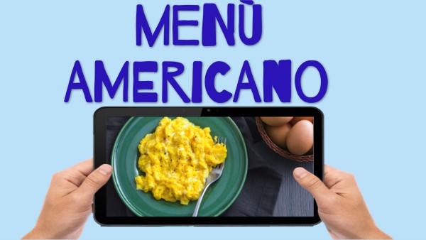 menù americano