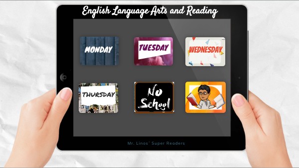 09/19 CHOICE BOARD: ELAR Linos