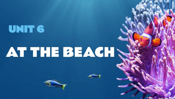 AT THE BEACH | Genially