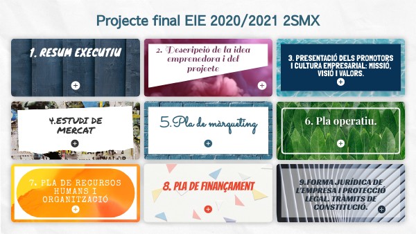Projecte final EIE | Genially