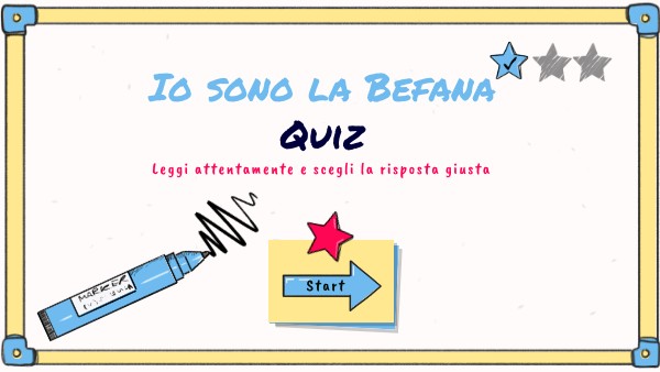IO SONO LA BEFANA QUIZ | Genially