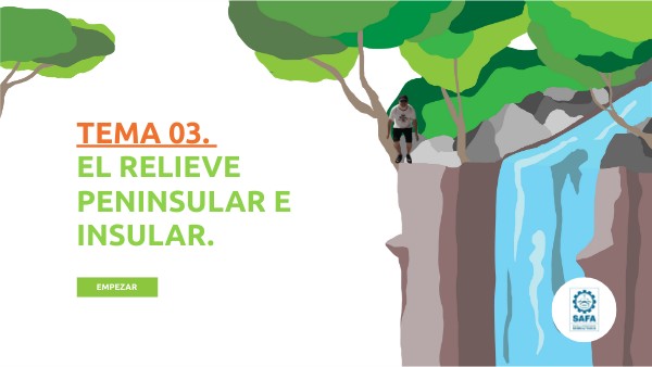 Tema 03. El relieve peninsular e insular. | Genially