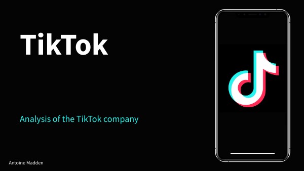 TikTok Presentation | Genially