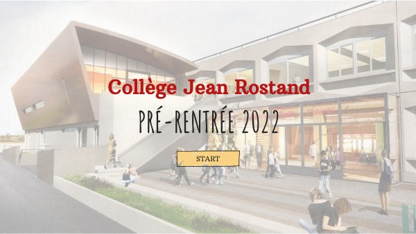 RENTREE 2022 | Genially