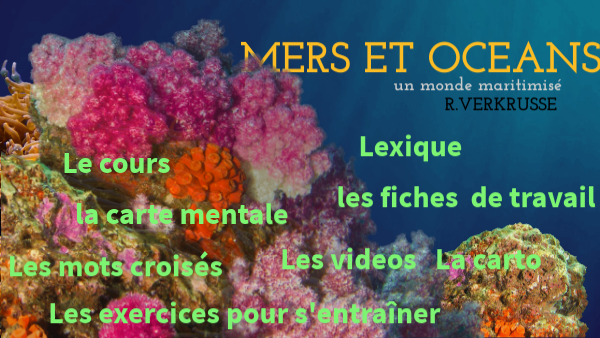 Mers et océans 4eme groupes 2 et 3