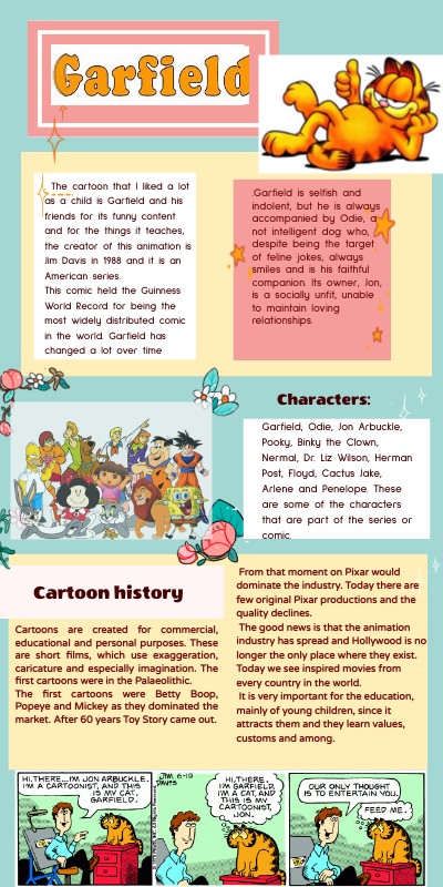 Garfield cartoon | Genially
