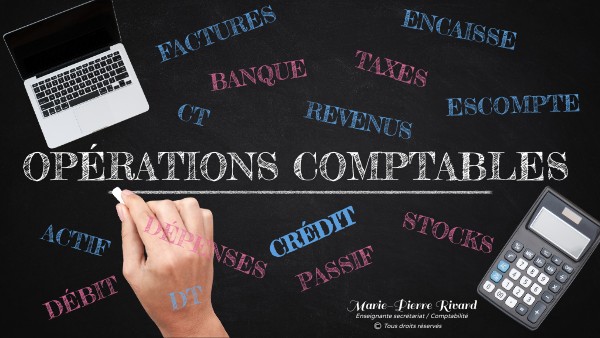 OPÉRATIONS COMPTABLES | Genially