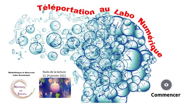 téléportation au Labo Numerique | Genially