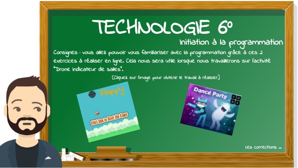 6e-Initiation à la programmation | Genially