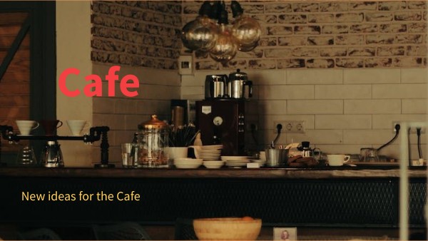 Cafe Updates. | Genially