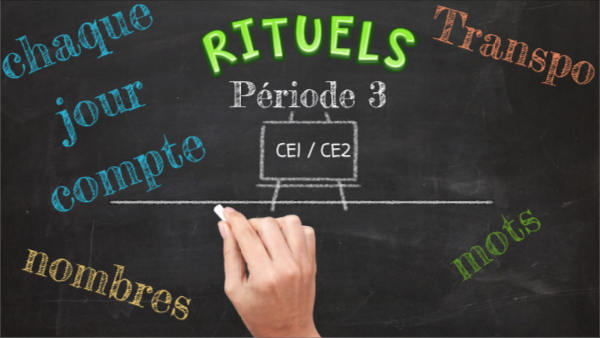 Rituels CE1 CE2 période 3 | Genially