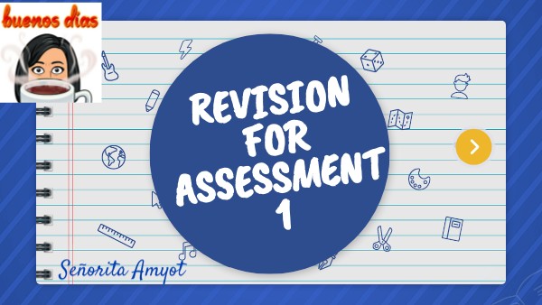 revision module 1 Spanish Y7