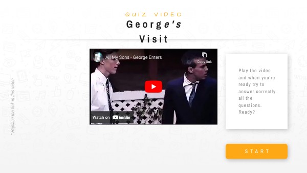 George's Visit | Genially
