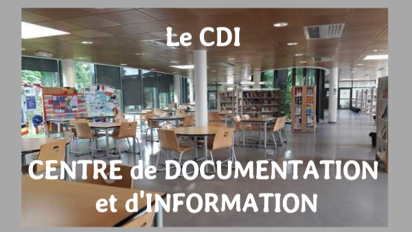 Visite du CDI | Genially