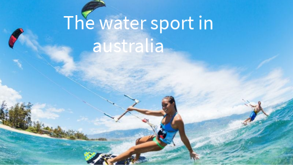 The typical nautic sport in Australia | Genially