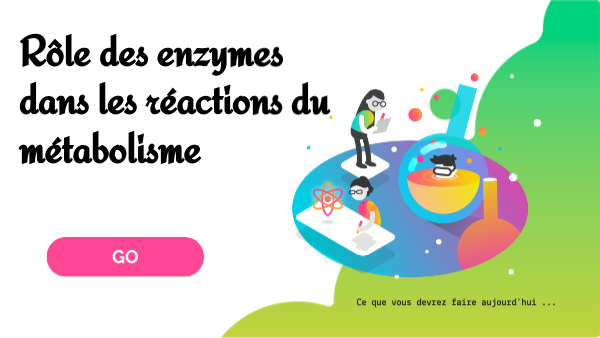 Rôle des enzymes dans les réactions métaboliques 2nde | Genially