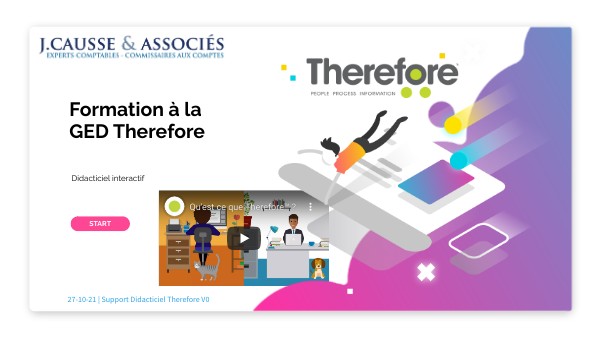 Didacticiel Support Formation Ged Therefore | Genially