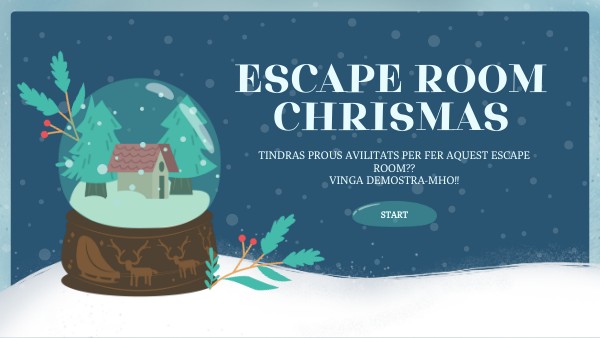 CHRISTMAS ESCAPE ROOM | Genially
