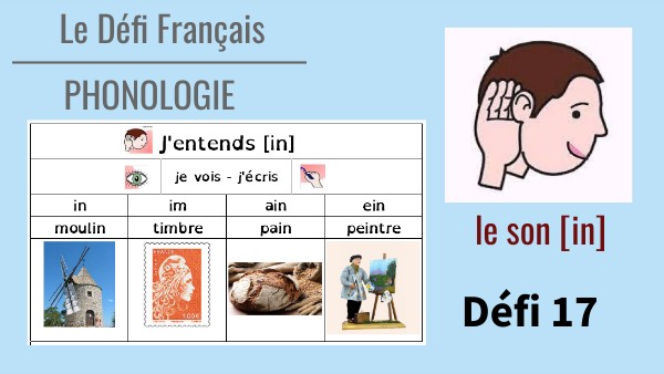 Défi 17 : Phonologie [in] | Genially