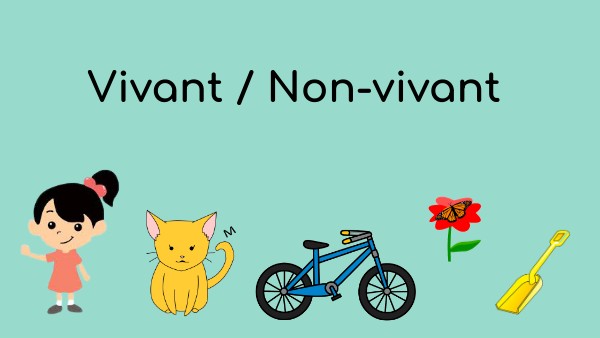Vivant / Non-vivant | Genially