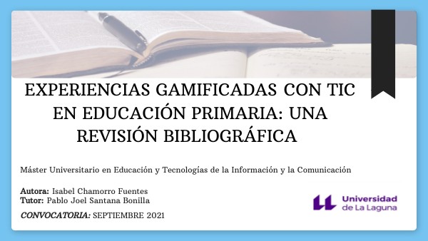 TFM GAMIFICACIÓN | Genially